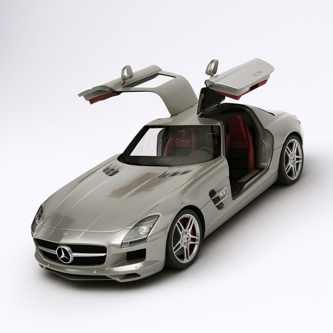 Mercedes Benz Sls Amg 3d 3ds