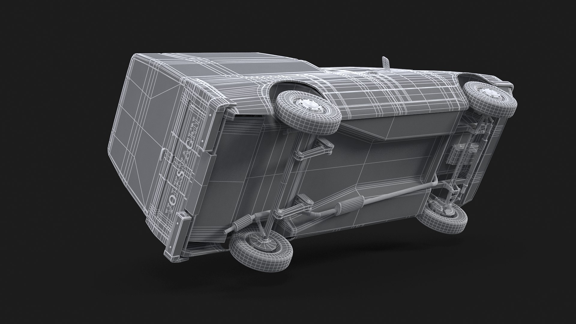 3D Caddy Mk1 Kombi Model - TurboSquid 1564327