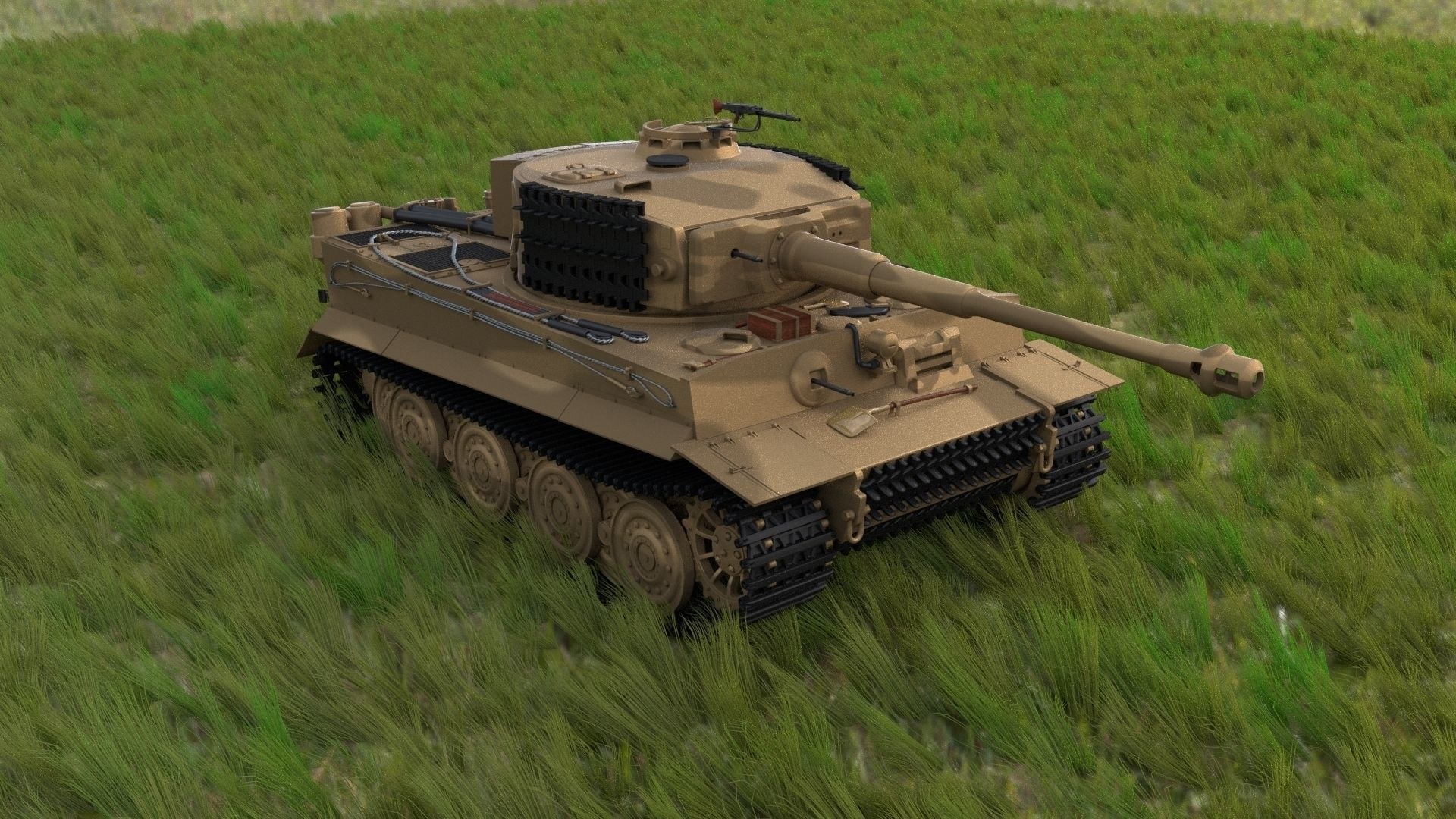 3d Panzerkampfwagen Tiger E Late