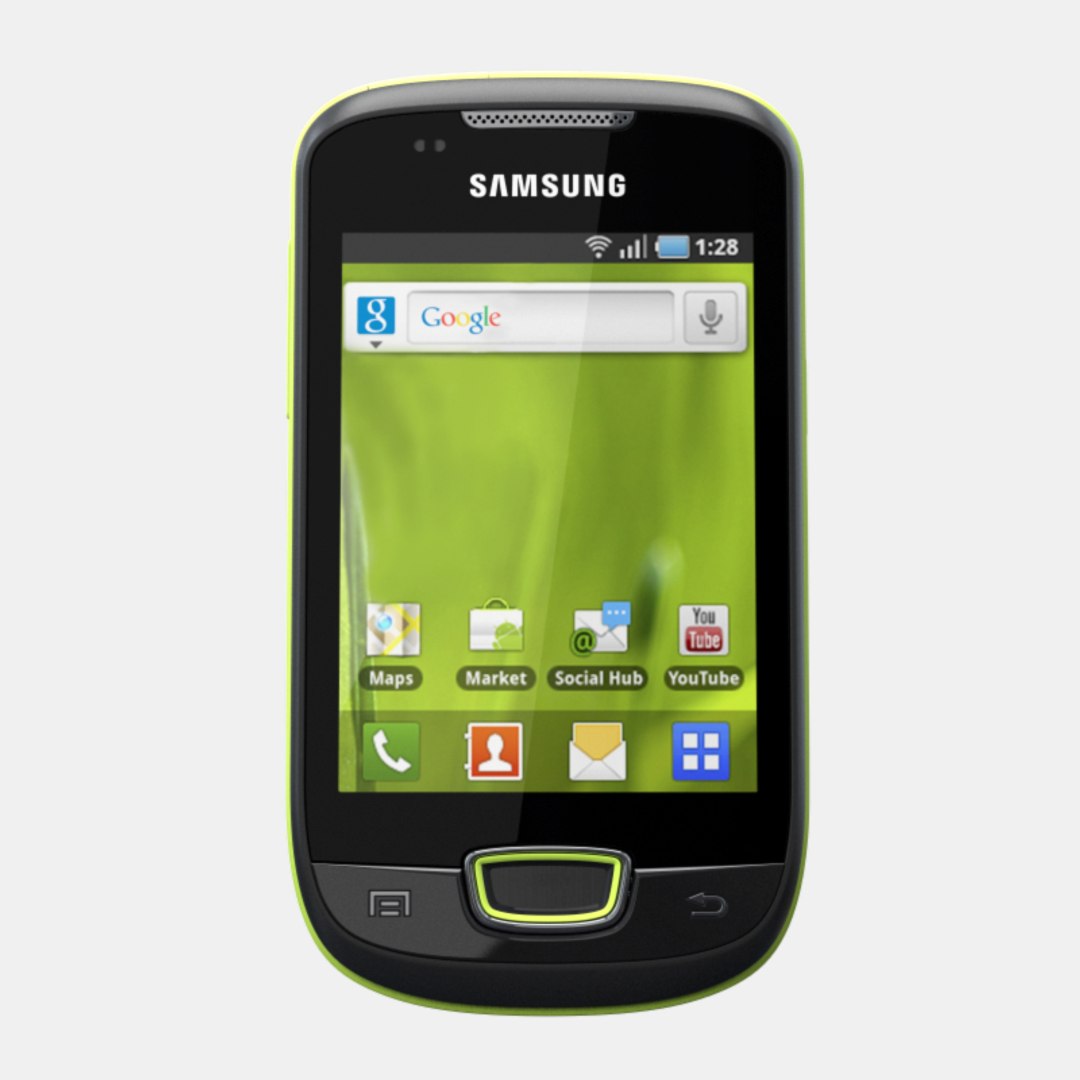 3d model samsung galaxy mini s5570