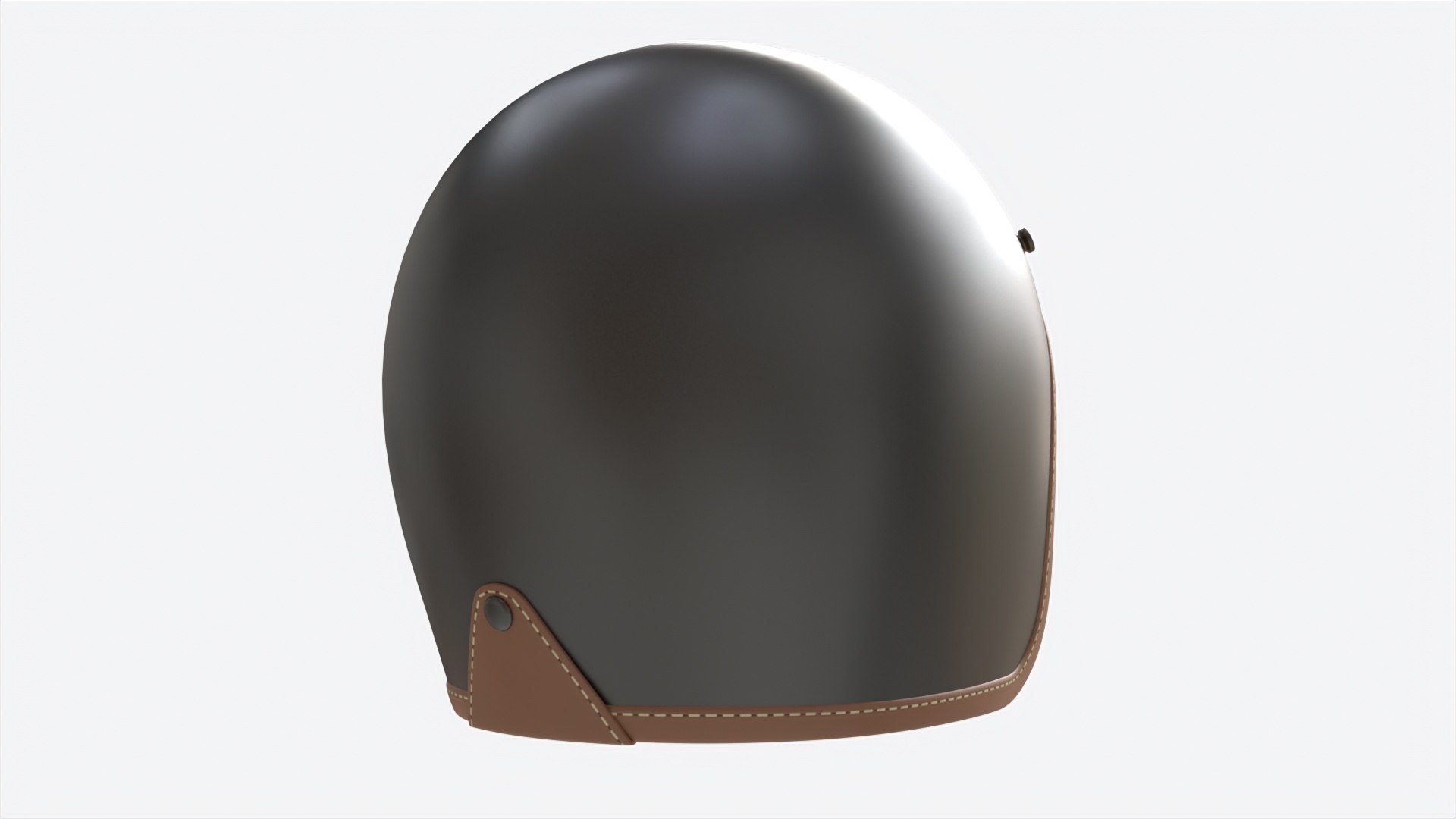 Open Face Vintage Scooter Helmet 3D - TurboSquid 2073669