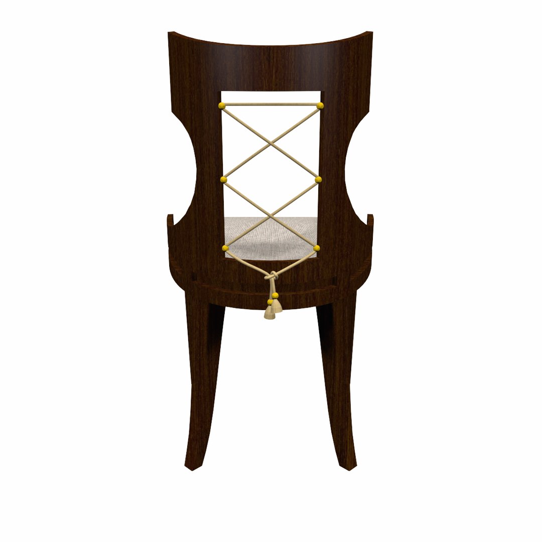 Dining Chair Model - TurboSquid 1612099