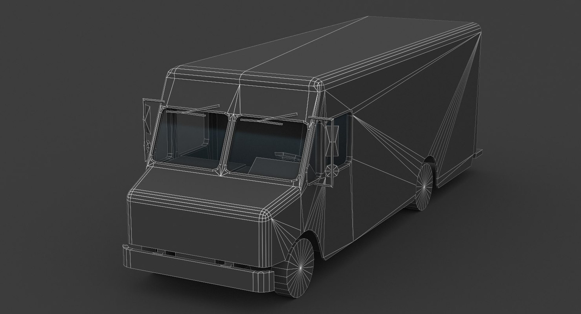 3d Morgan Olson Step Van Model