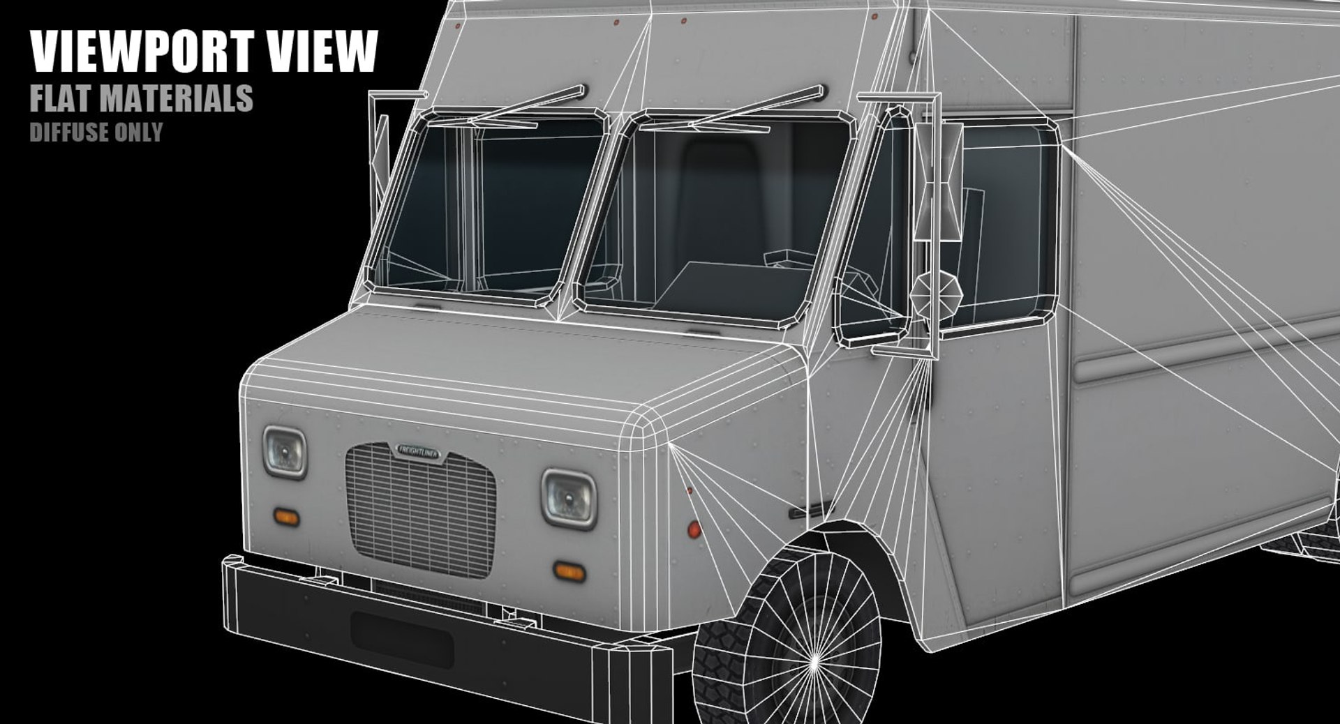 3d Morgan Olson Step Van Model