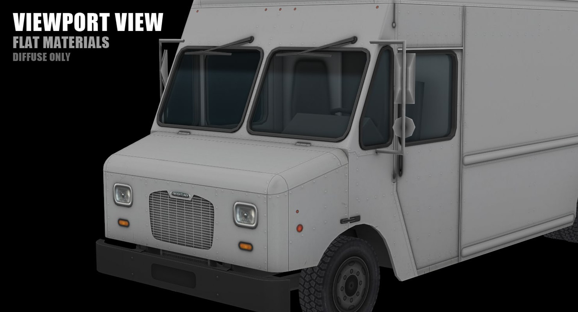 3d Morgan Olson Step Van Model