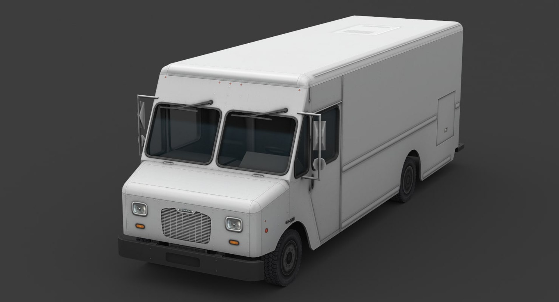 3d Morgan Olson Step Van Model