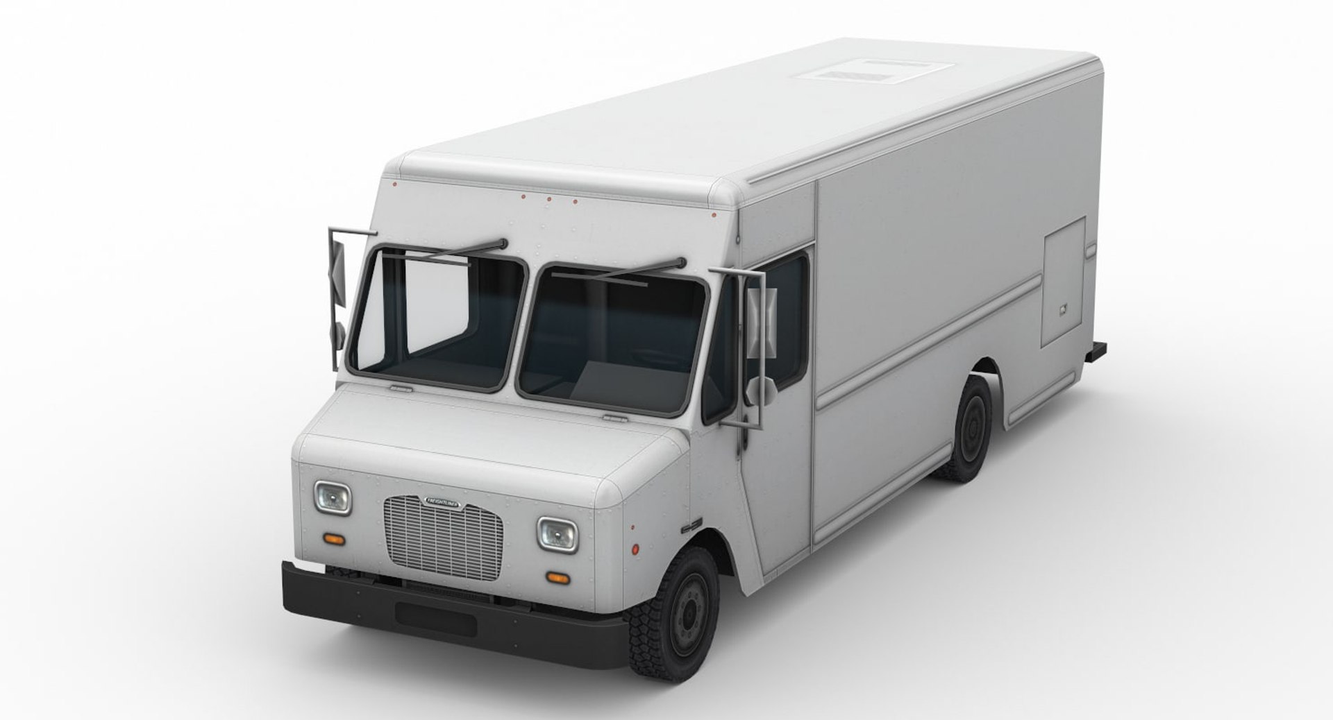 3d Morgan Olson Step Van Model