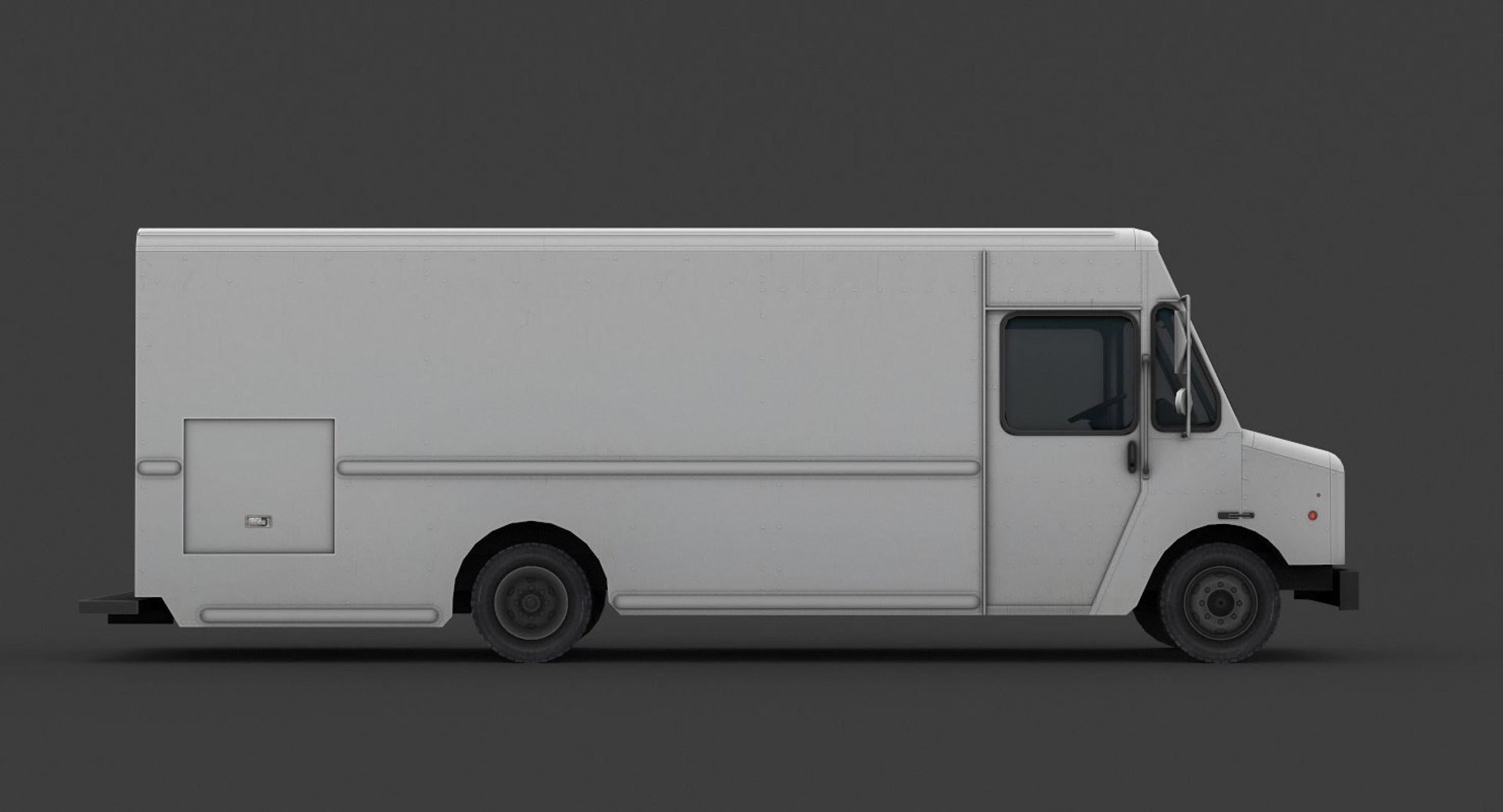 3d Morgan Olson Step Van Model