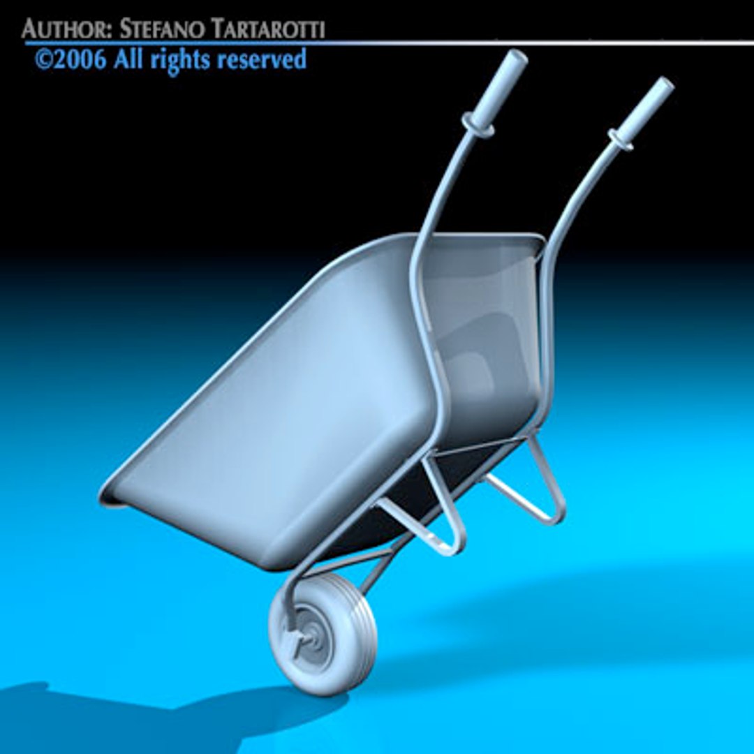 Wheelbarrow Wheel Dxf