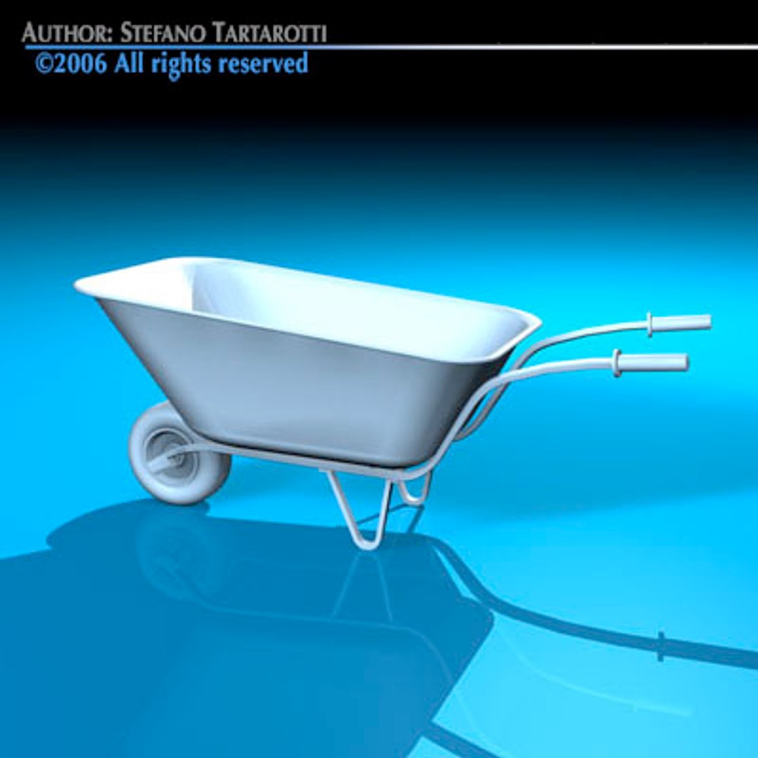 Wheelbarrow Wheel Dxf