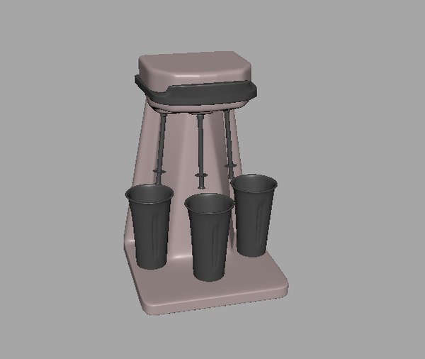 Milkshake Machine 3D Models for Download | TurboSquid