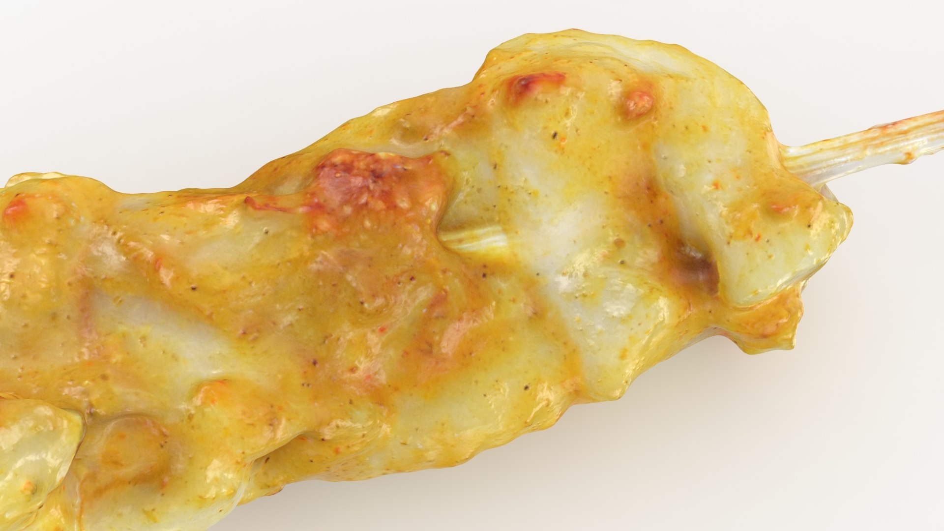 Chicken Satay 01 3D - TurboSquid 2163896