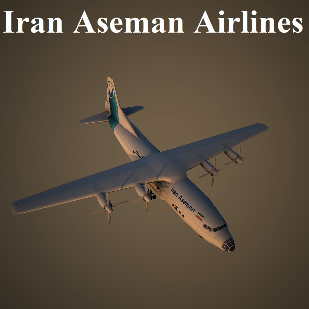 Antonov An-12 Air 3d Max