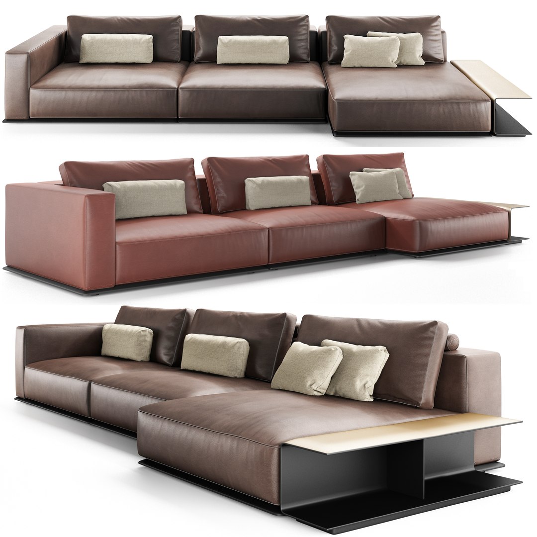 3D Poliform Westside Sofa - TurboSquid 1643616