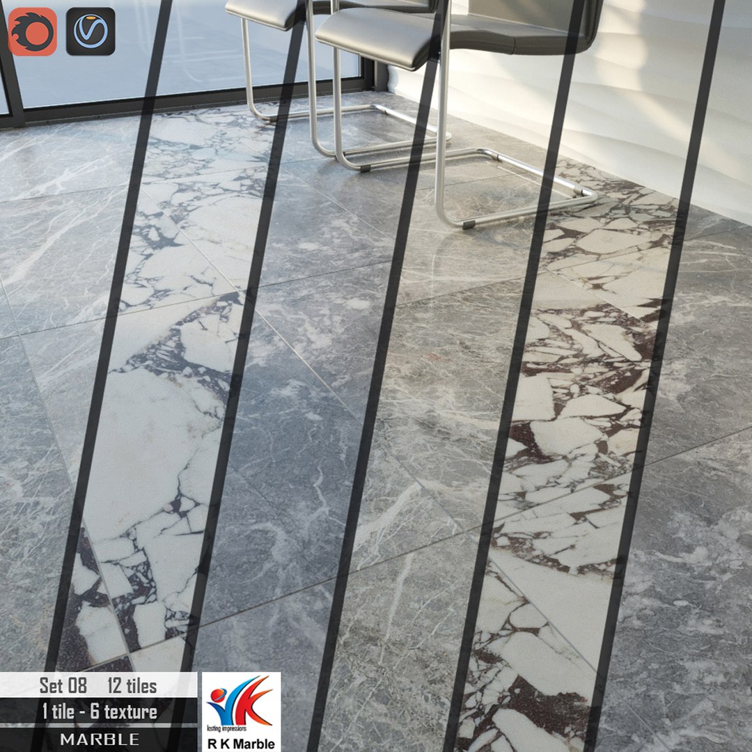 3D Tile R K Marble - TurboSquid 1252261