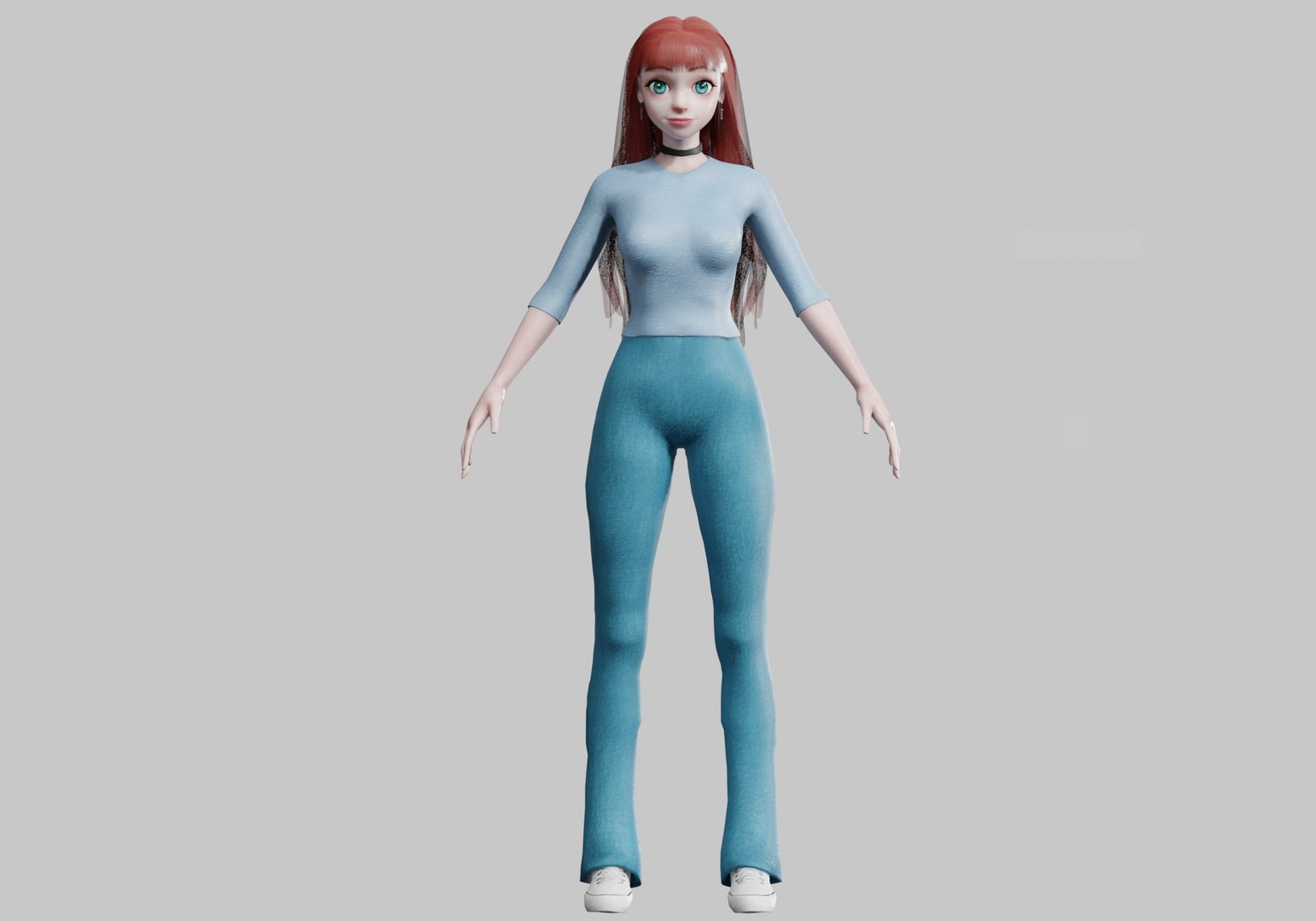 Basic Standard Woman V33272 3D Model - TurboSquid 2277527