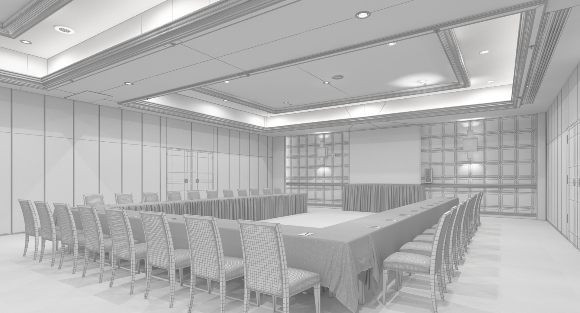 Interior Hotel 3D Model - TurboSquid 1455224