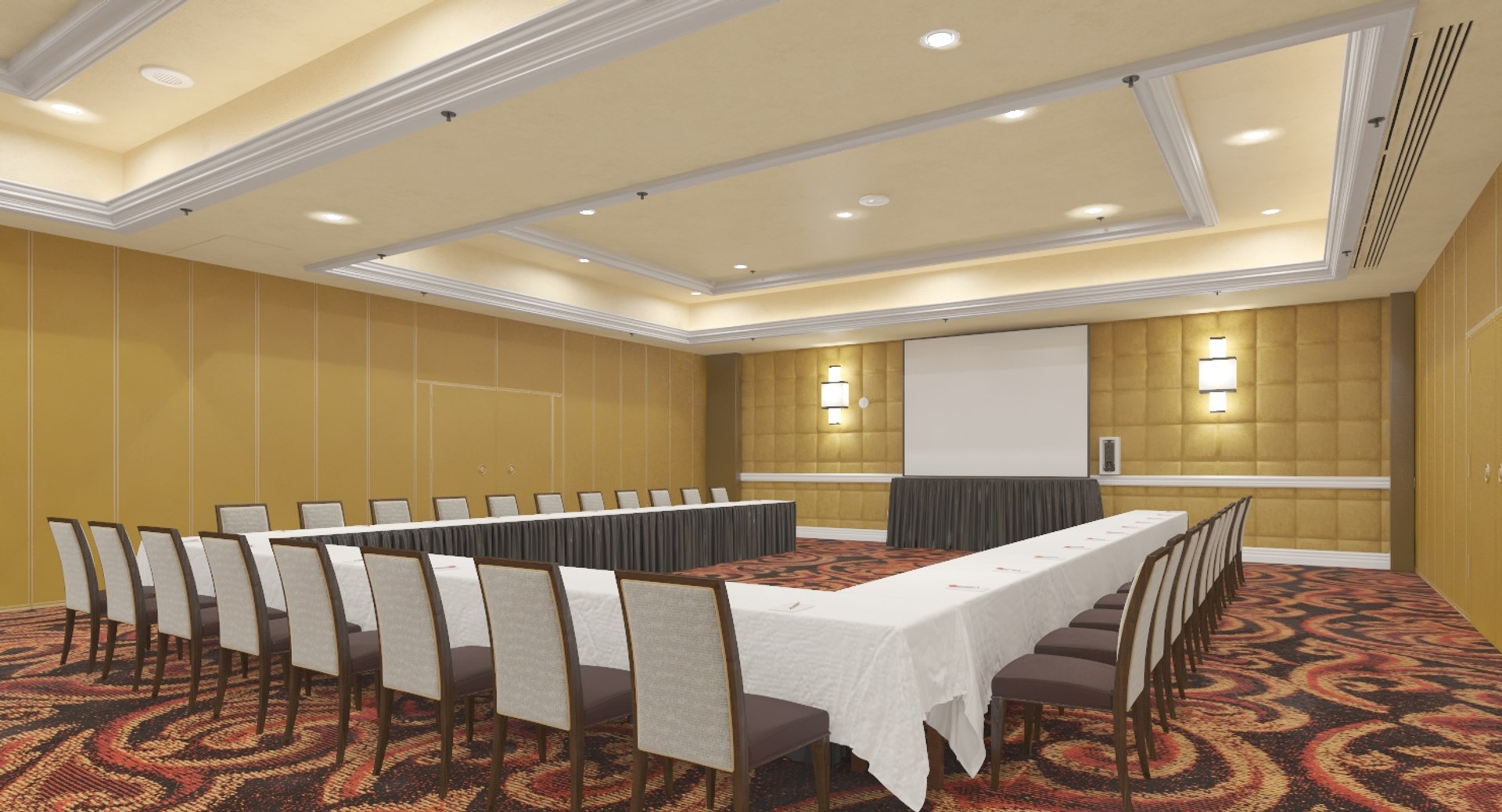 Interior Hotel 3D Model - TurboSquid 1455224