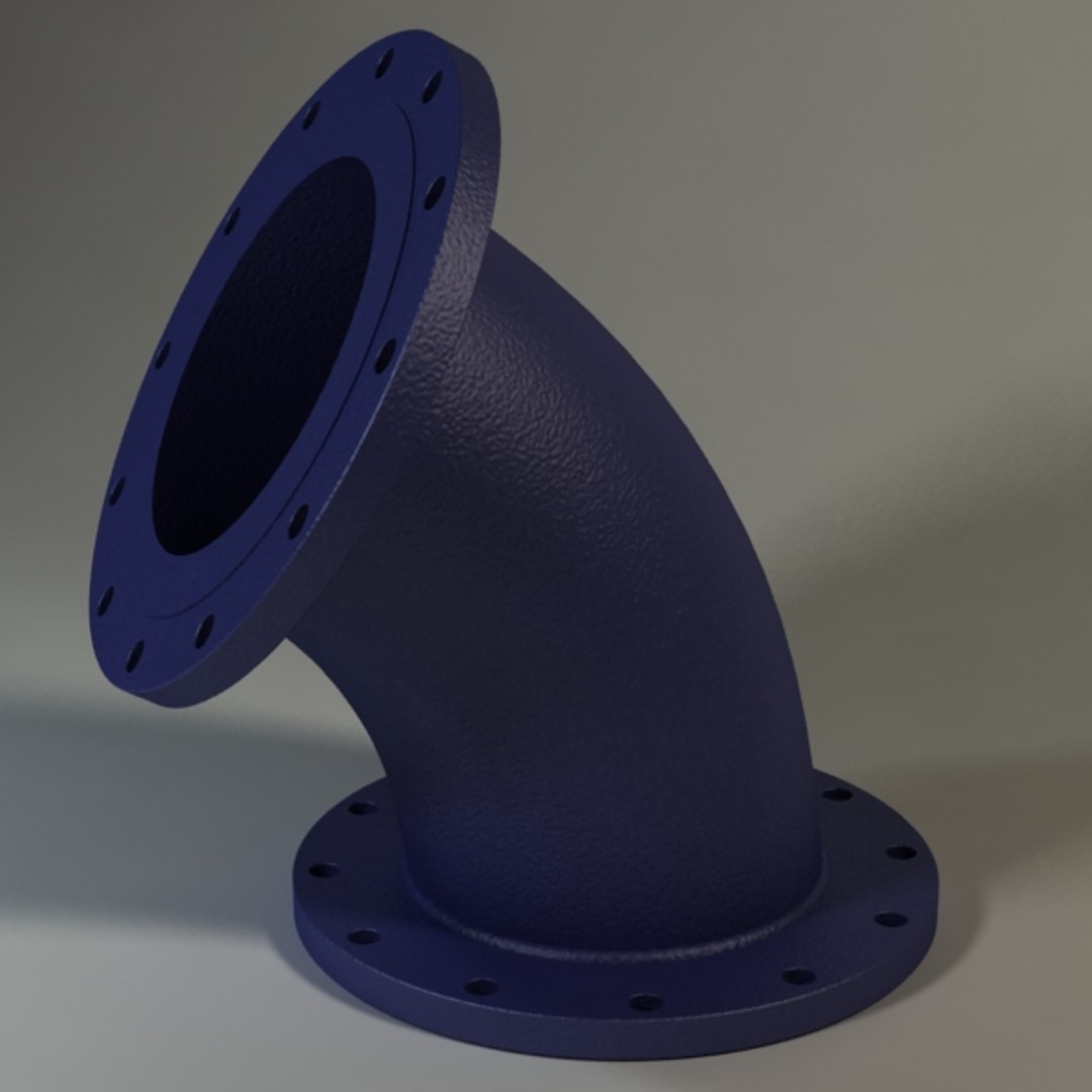 Flanged Bend Socket 12 Inch Max