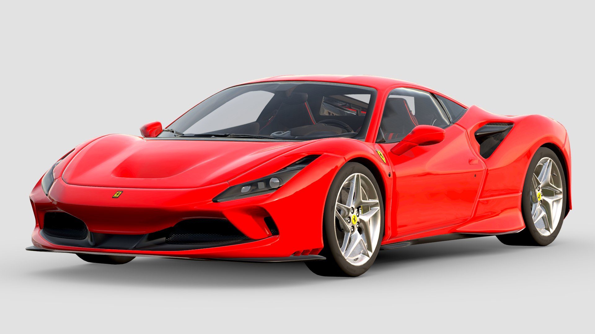 modelo 3d Ferrari F8 Tributo - TurboSquid 2278287