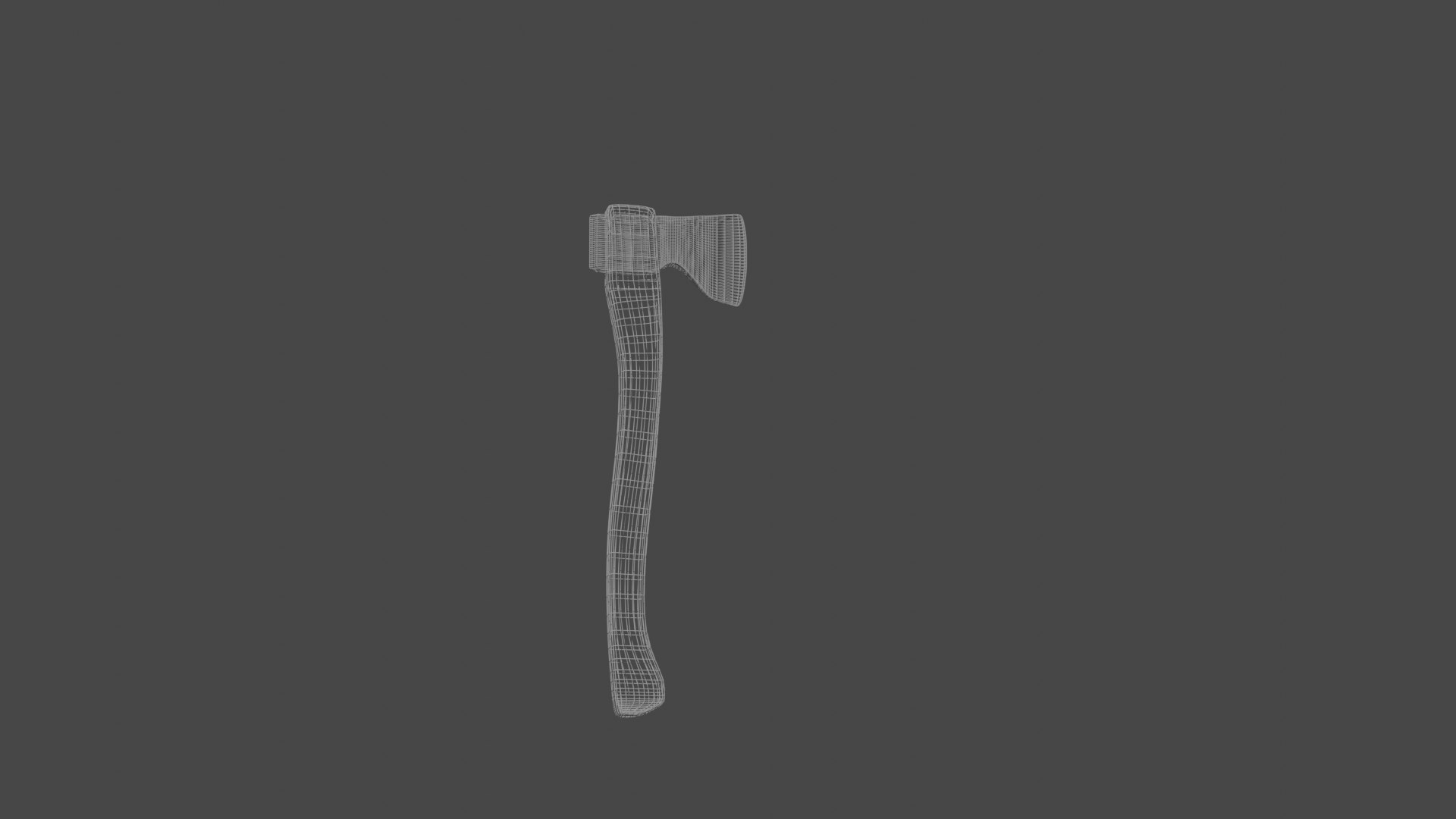 3D Simple Axe - TurboSquid 1781144