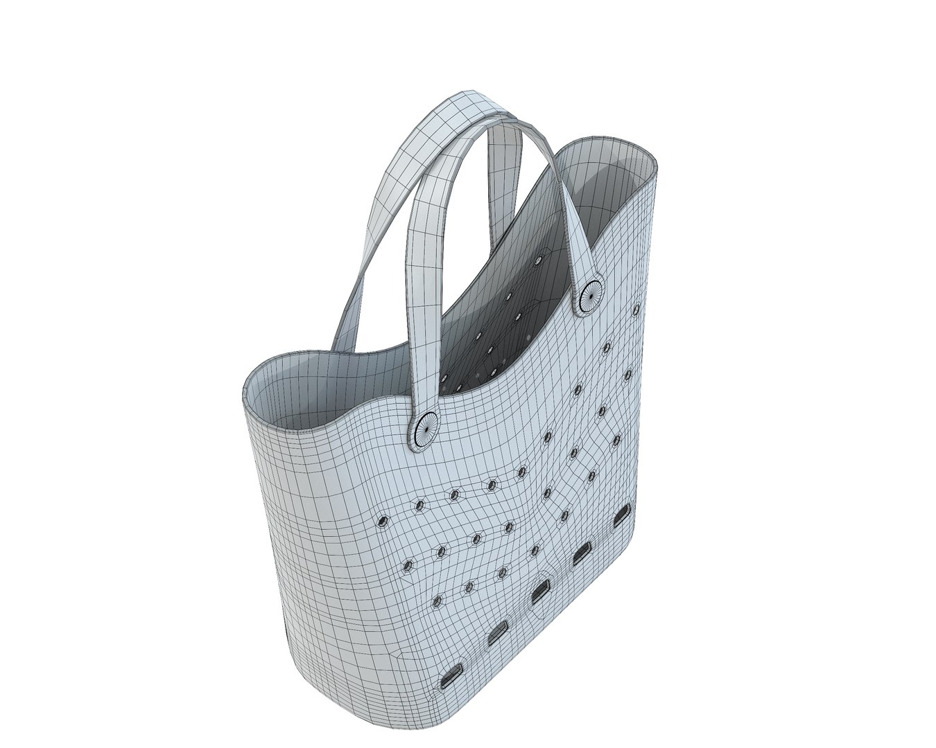 Balenciaga Crocs Tote Bag 3D Model - TurboSquid 2163265
