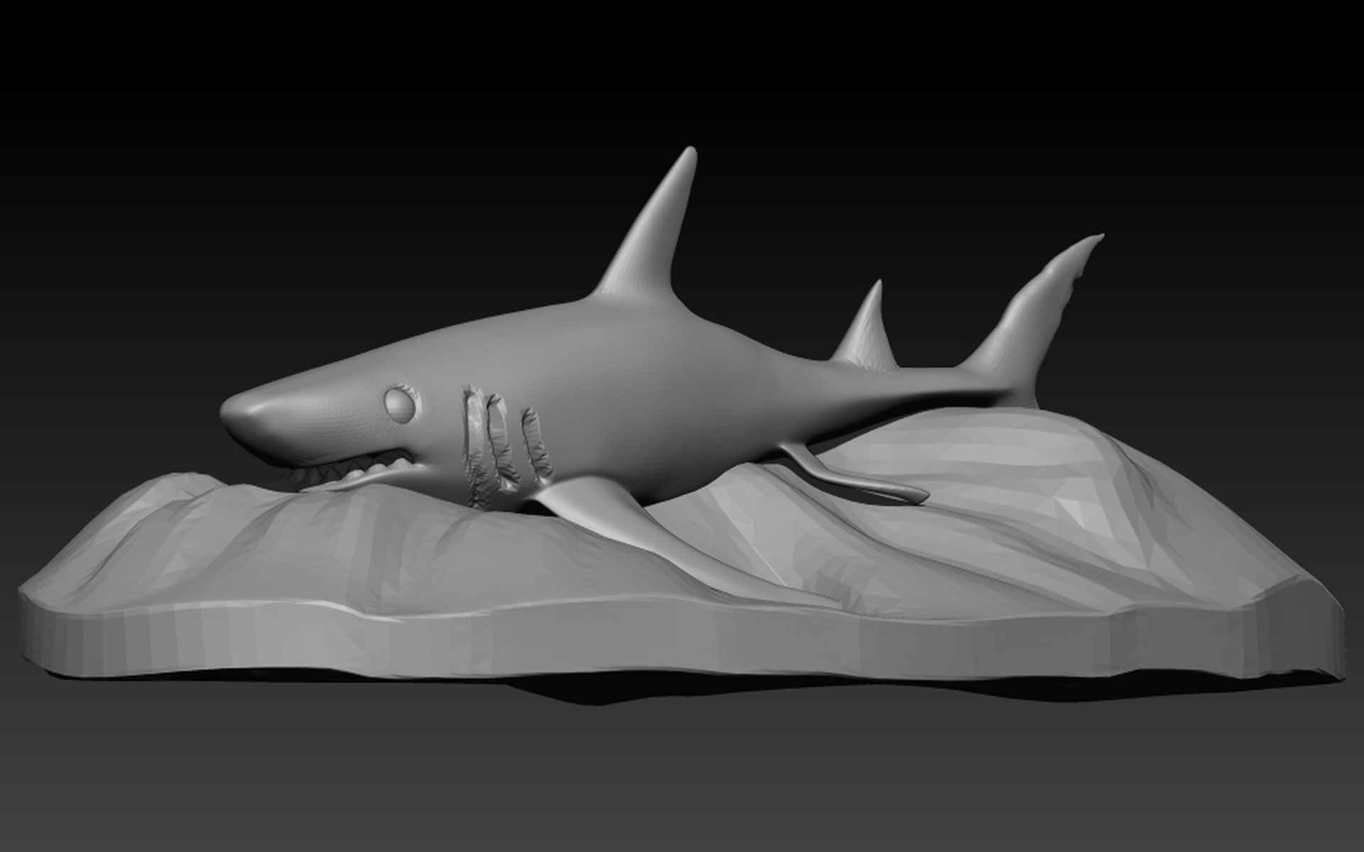 White Shark Stl 3D model - TurboSquid 1774246