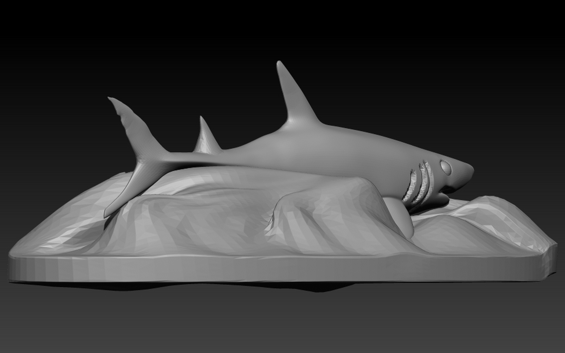 White Shark Stl 3D model - TurboSquid 1774246