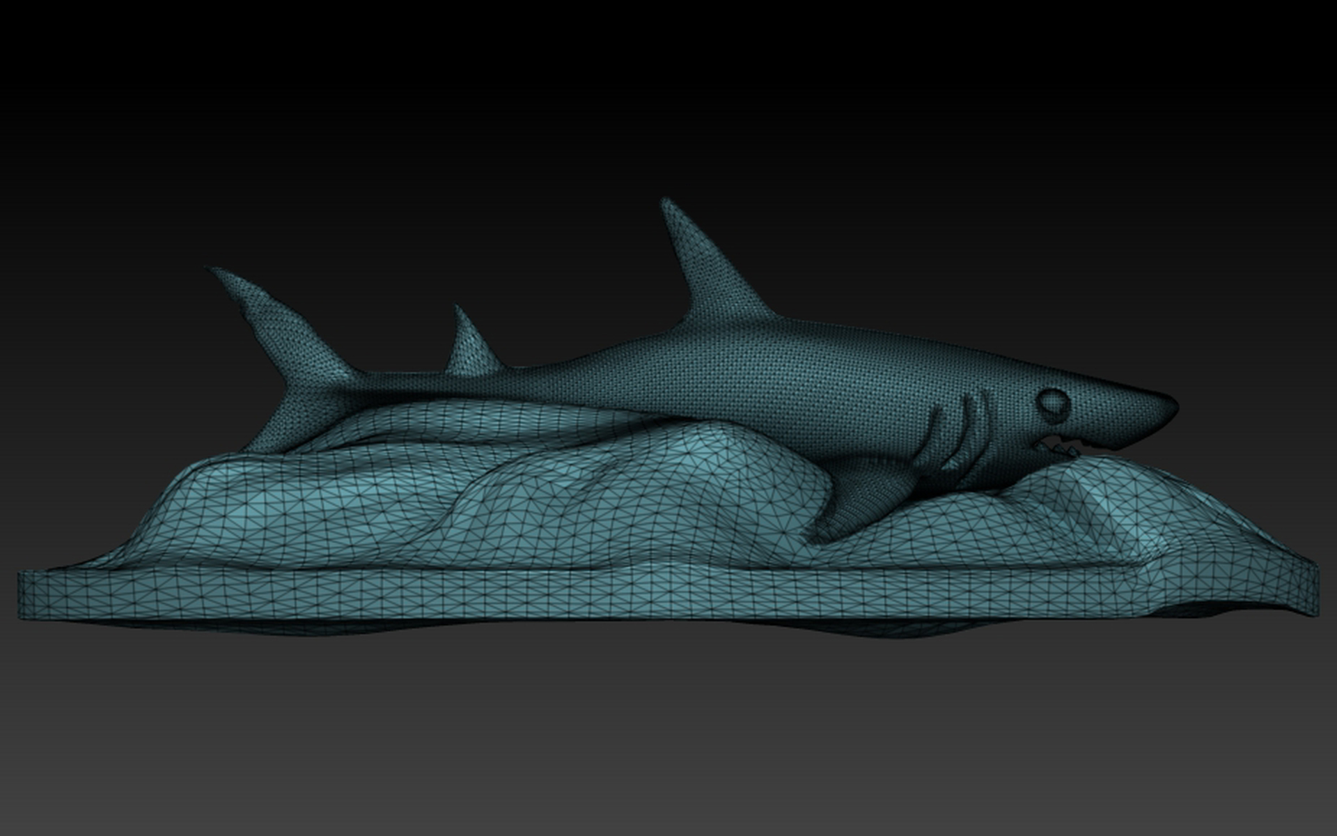 White Shark Stl 3D model - TurboSquid 1774246