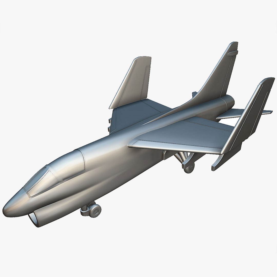 3D Vought LTV A-7E folded wings - 3D Printable Model - TurboSquid 2108787