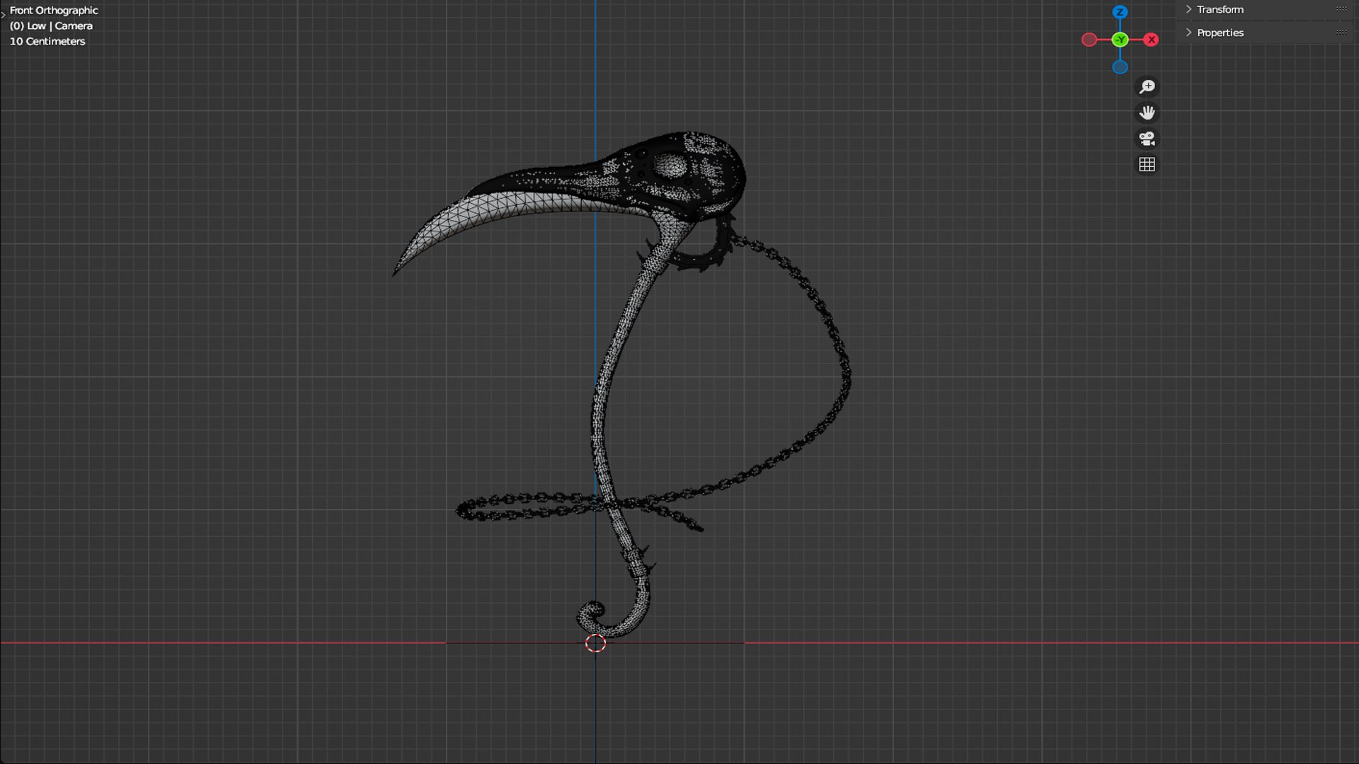 Fantasy Weapon Scythe Model - TurboSquid 2023162