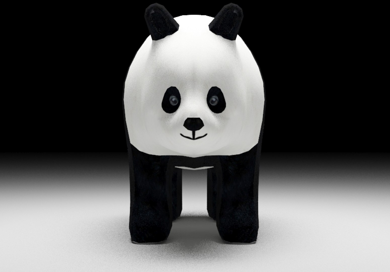 3d Model Panda