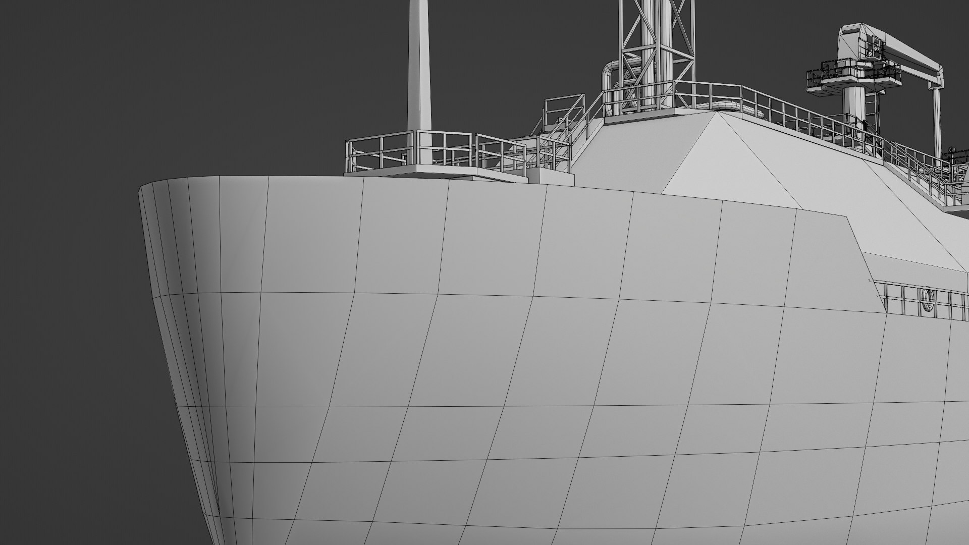 LNG Bunkering Tanker 3D model - TurboSquid 2158160