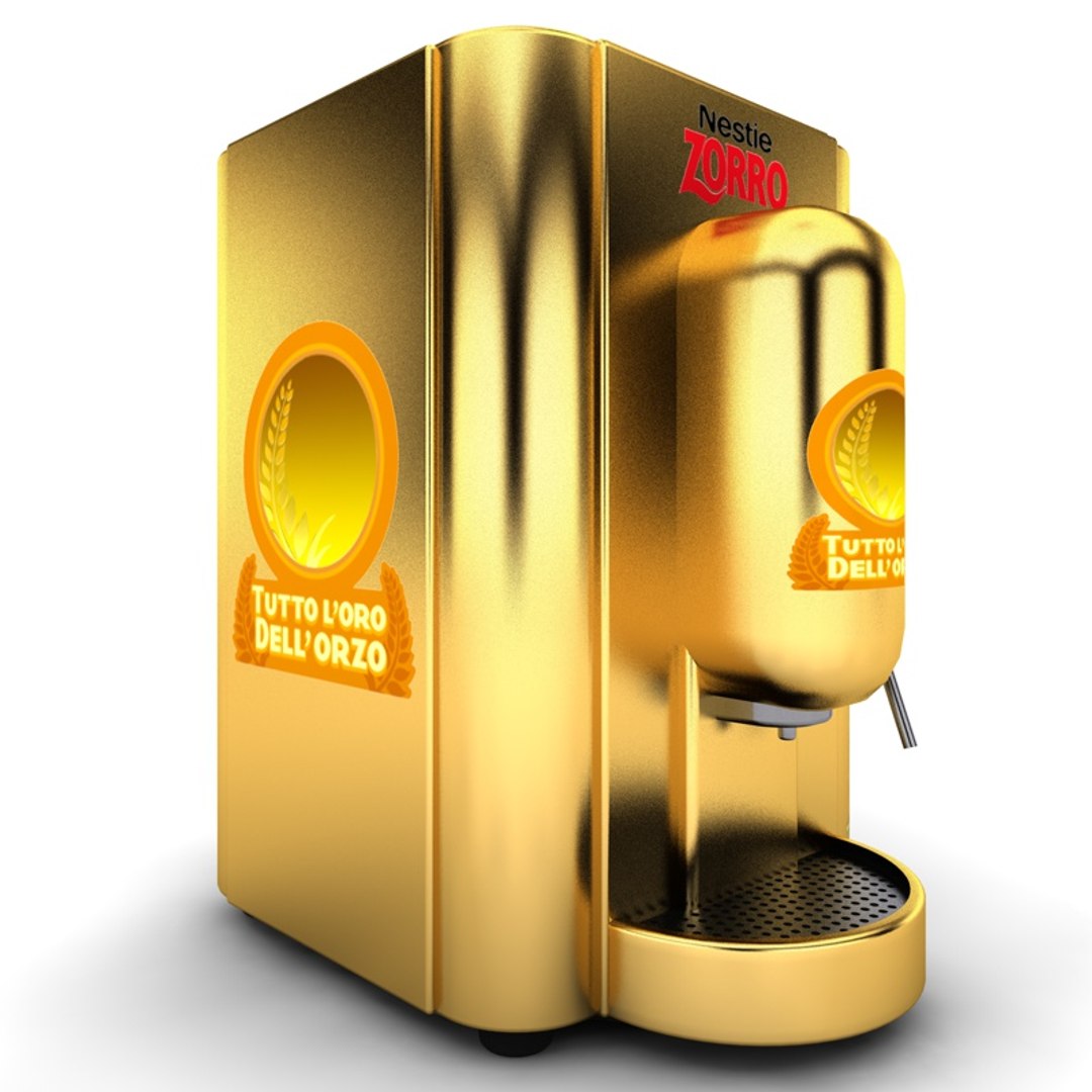 barley beverage maker 3d model