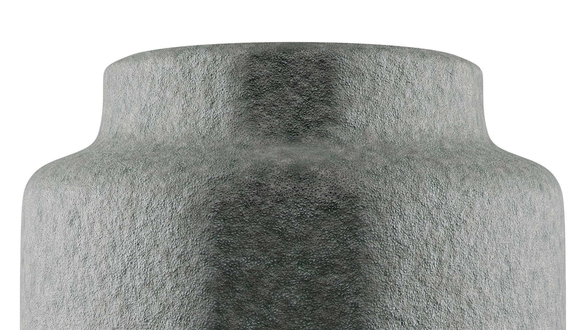 3D Modern Matte Gray Vase - TurboSquid 2308209