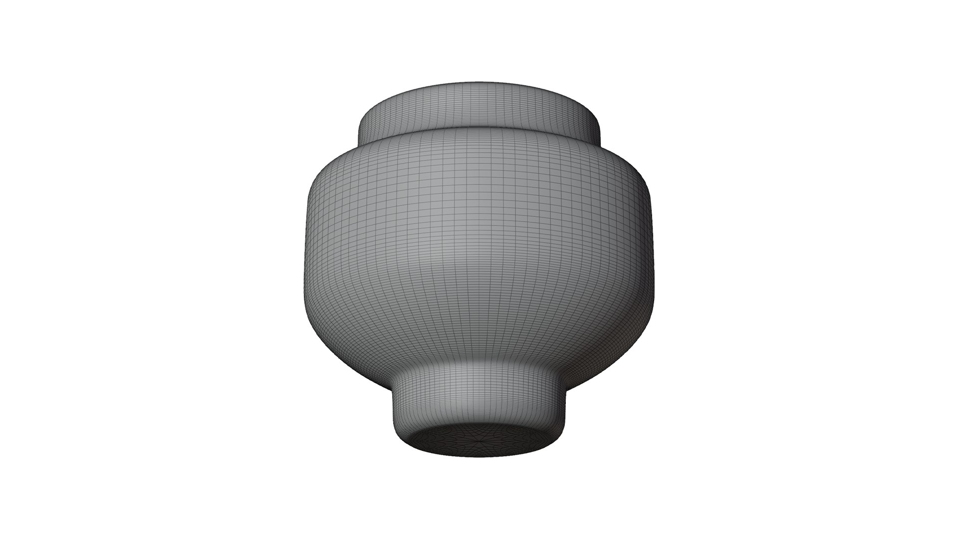 3D Modern Matte Gray Vase - TurboSquid 2308209