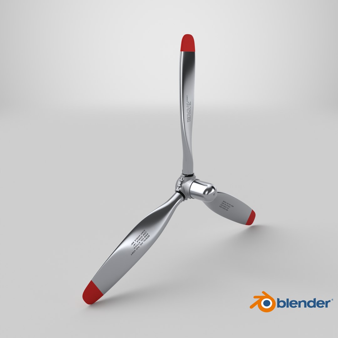 3D Model DC-3 Propeller SC(1) - TurboSquid 2460183