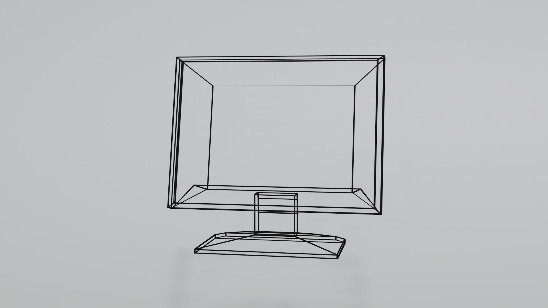Free 3D Simple Monitor - TurboSquid 2074440