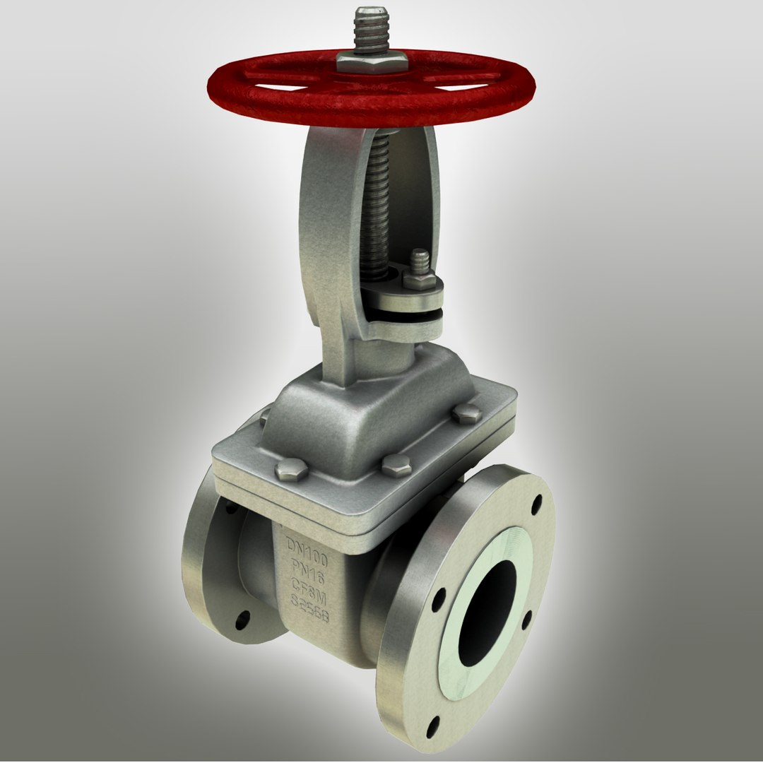 Gate Valve 3d Model