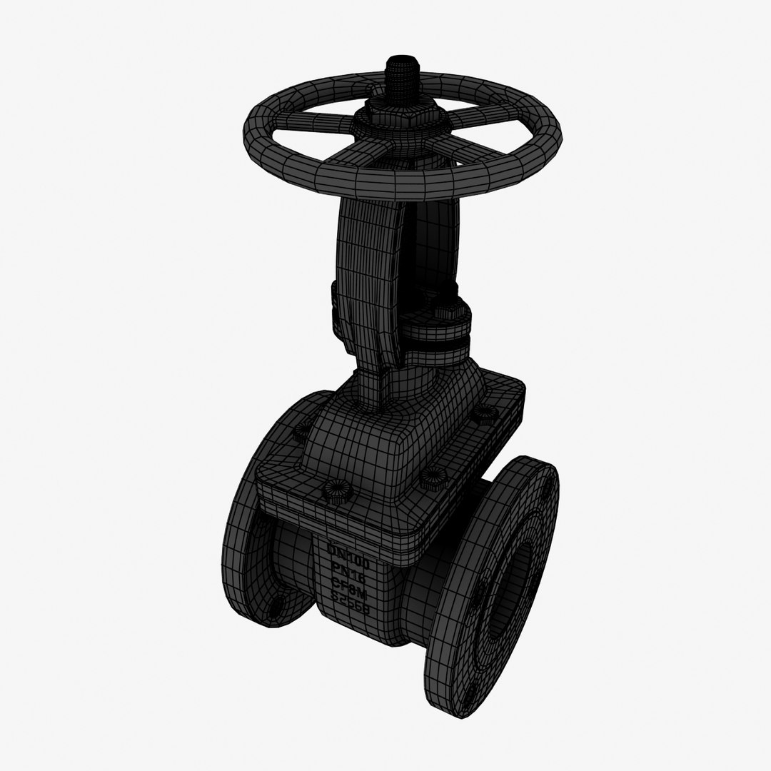 Gate Valve 3d Model