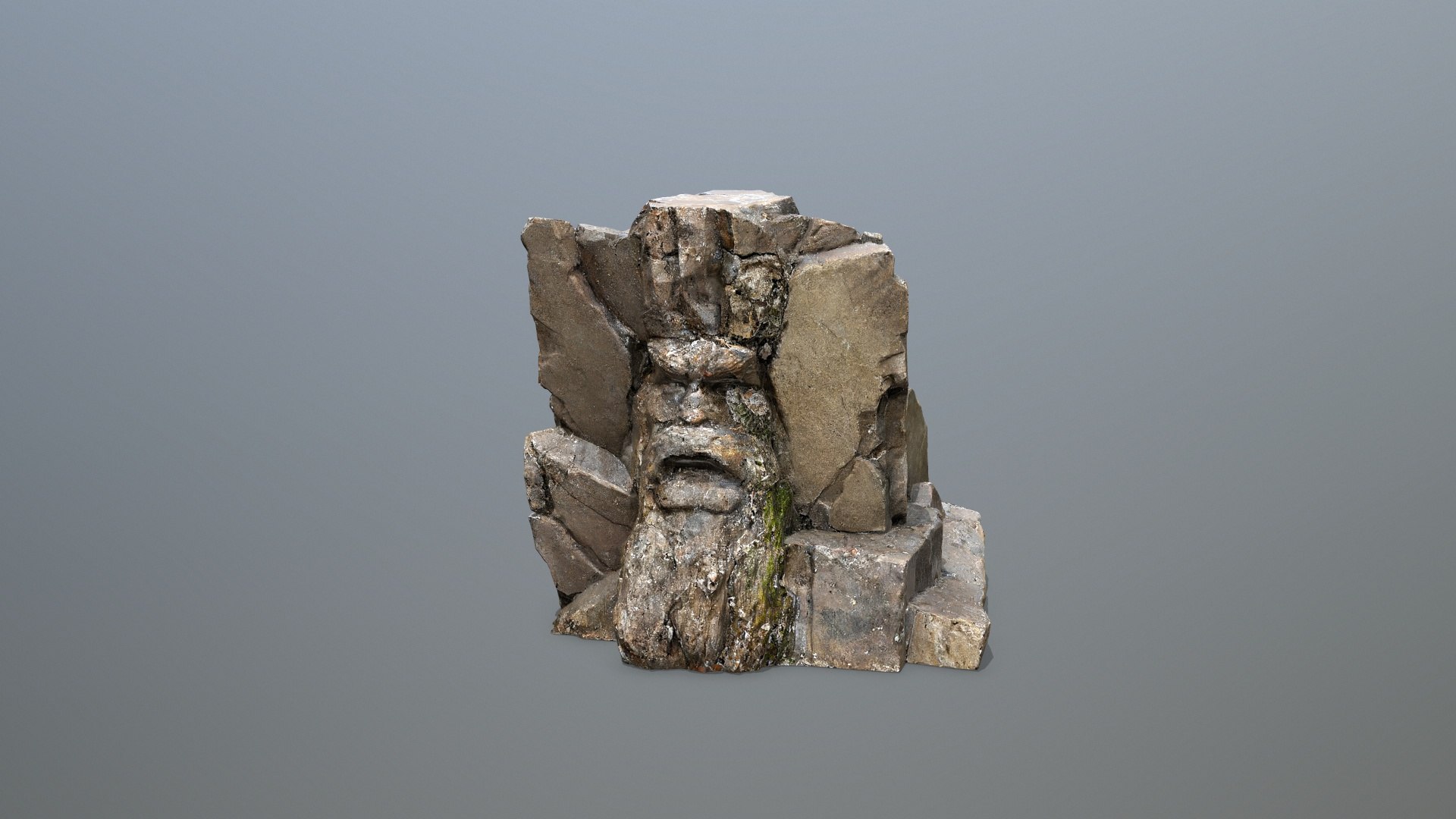 3D Mountain Face Model - TurboSquid 2216392
