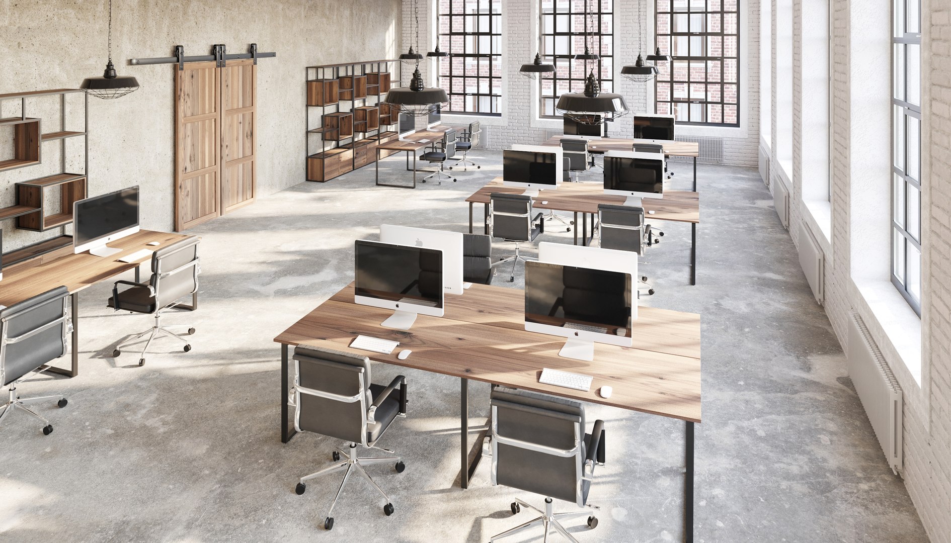 3D Coworking Office 3D Model Model - TurboSquid 2181376