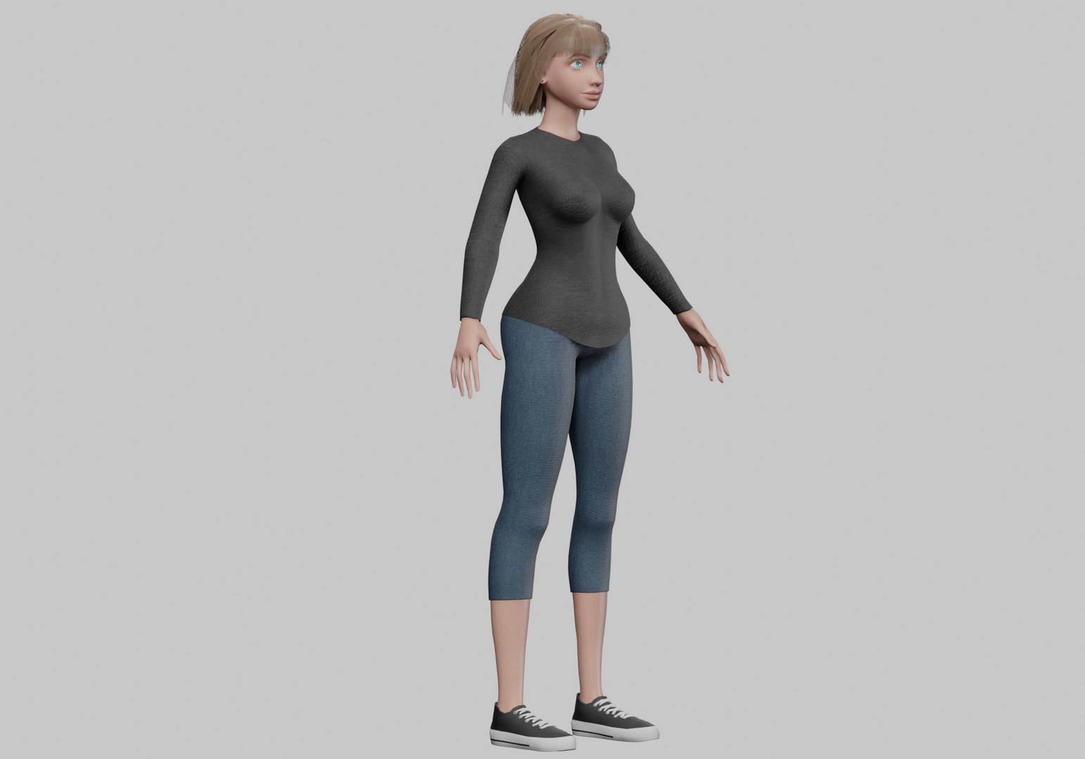 3D Pretty Cool Woman V29492 Model - TurboSquid 2265599