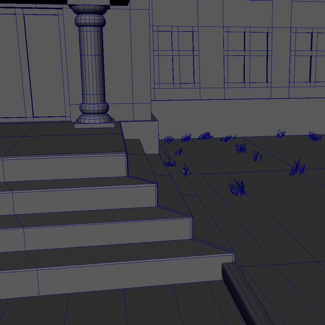 Simple Cartoon 3d Obj