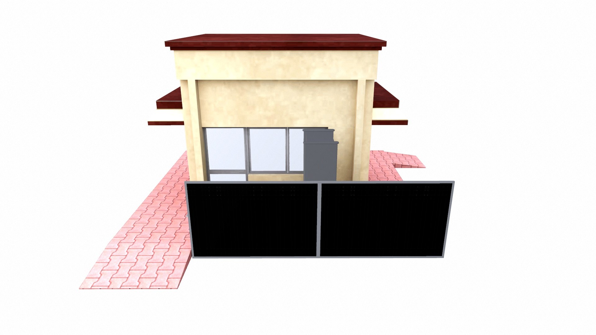 3D Security Room Model - TurboSquid 2340443