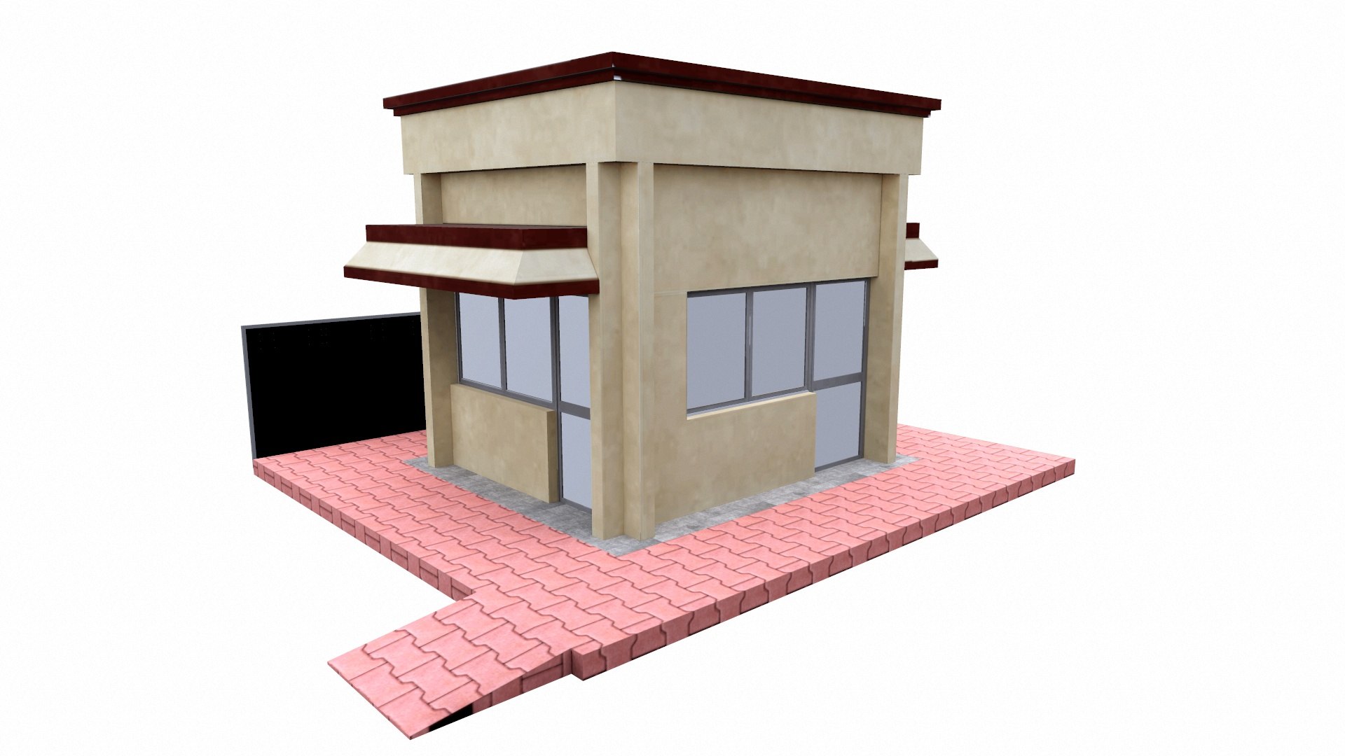 3D Security Room Model - TurboSquid 2340443