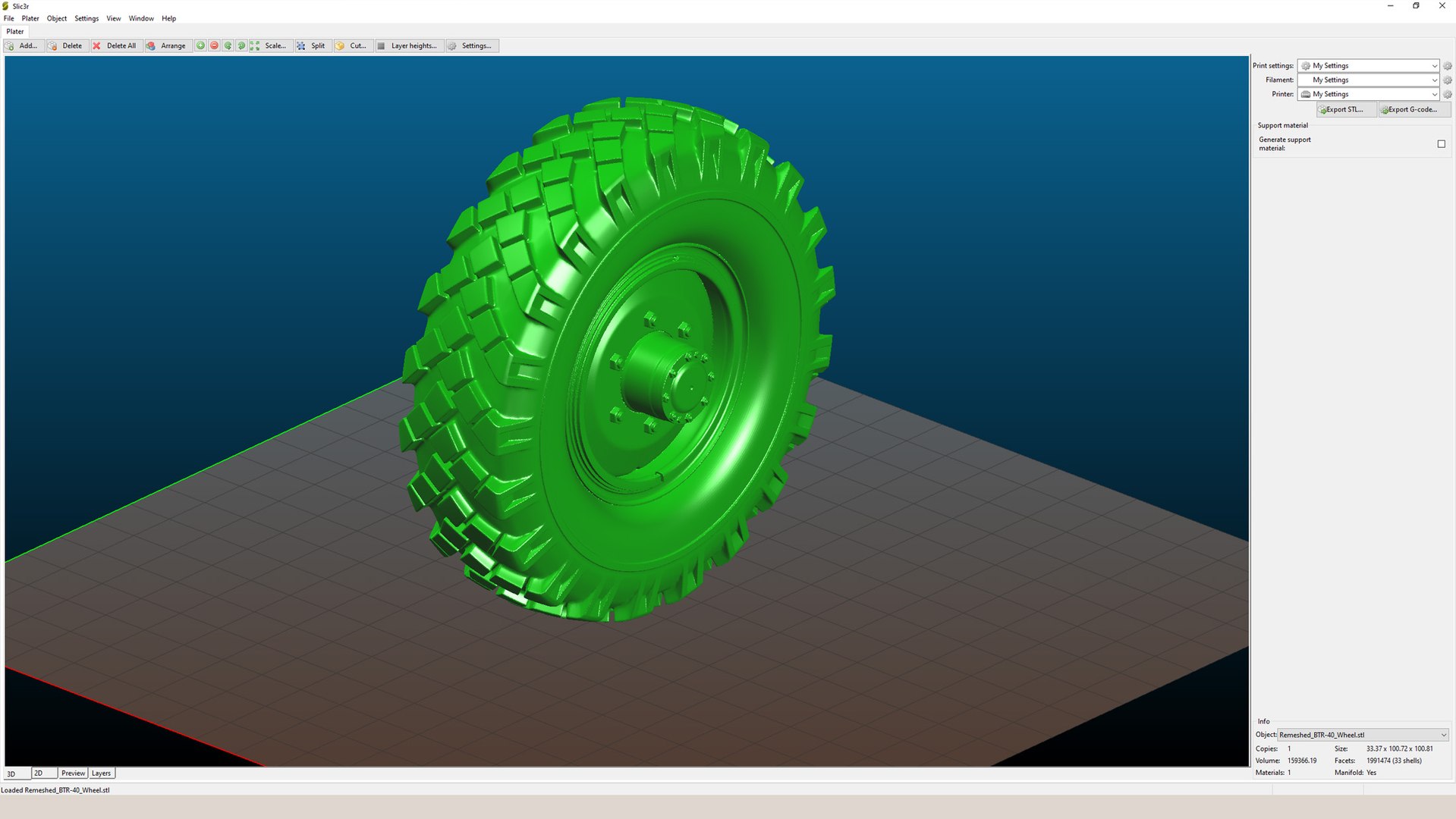 3D Model BTR-40 APC And GAZ-63 Truck Wheel - TurboSquid 2081215