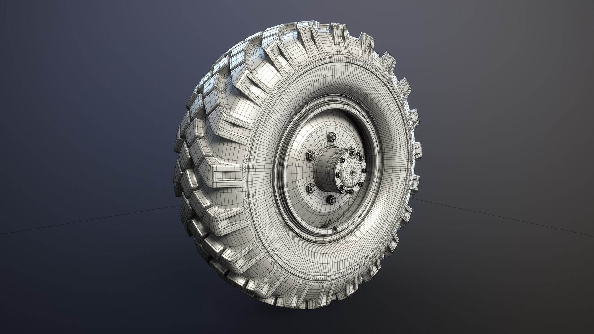 3D Model BTR-40 APC And GAZ-63 Truck Wheel - TurboSquid 2081215