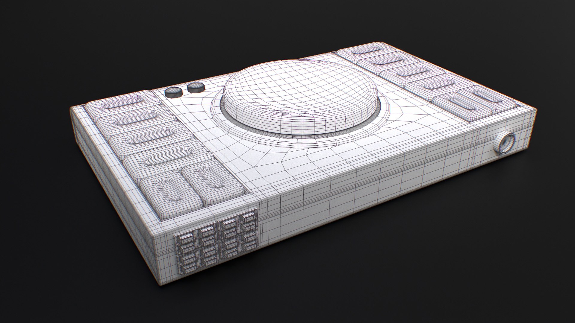 3D Sci-Fi Red Button Ver3 - TurboSquid 2142519