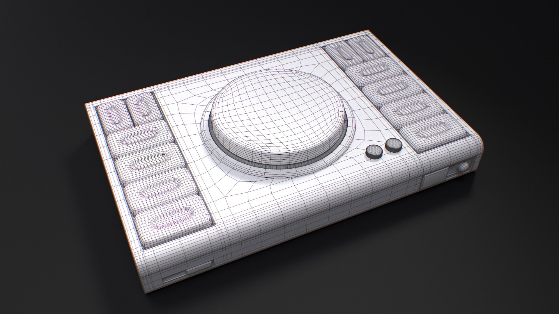 3D Sci-Fi Red Button Ver3 - TurboSquid 2142519